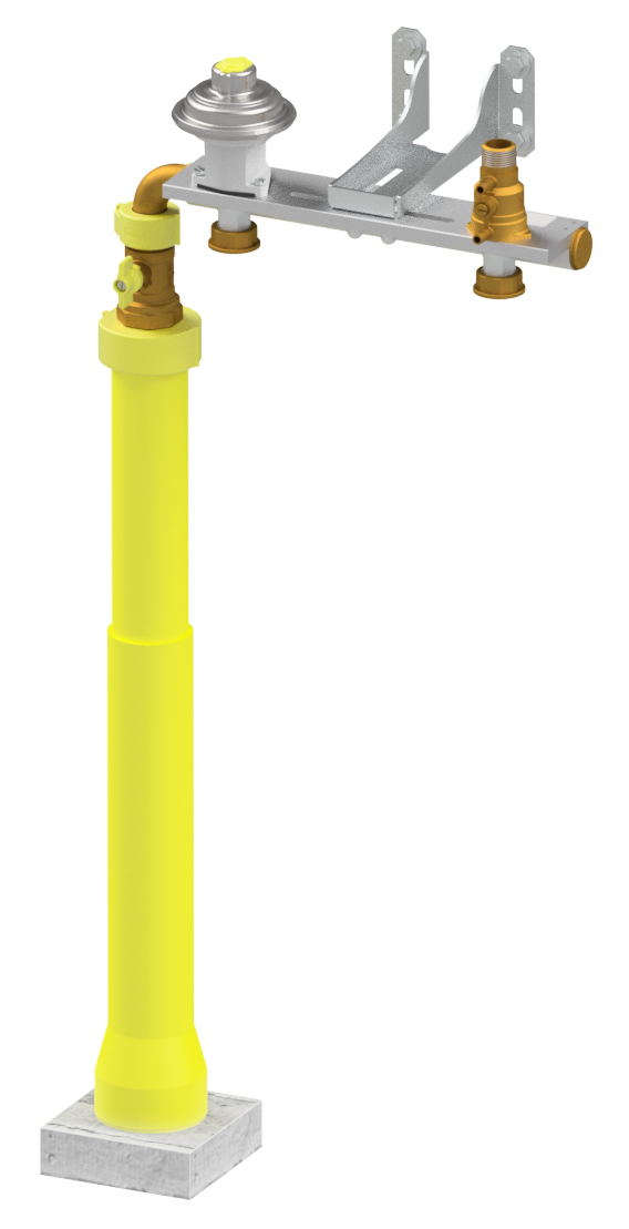 Gasvoerende meterbeugels | gAvilar