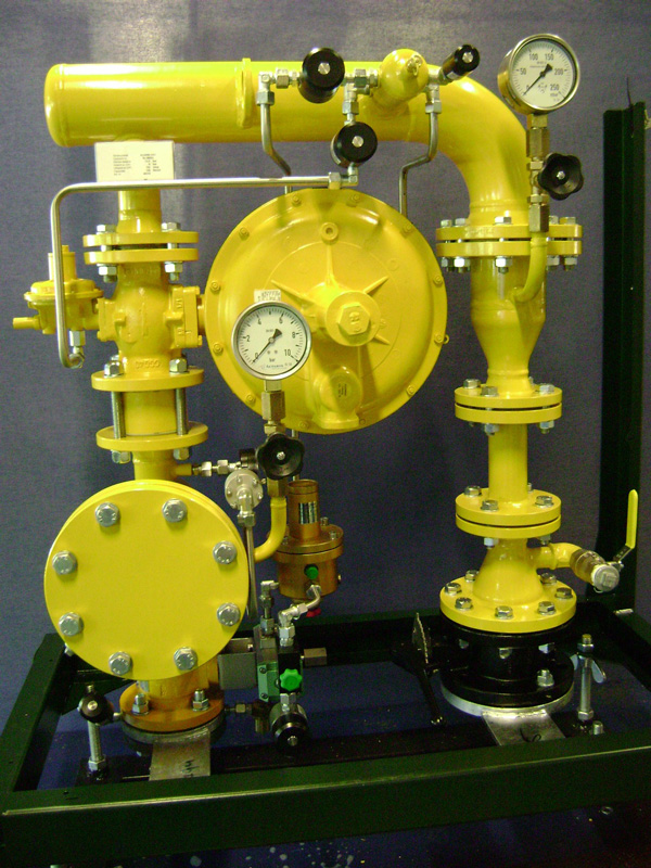 Gas supply station / Gas train | gAvilar