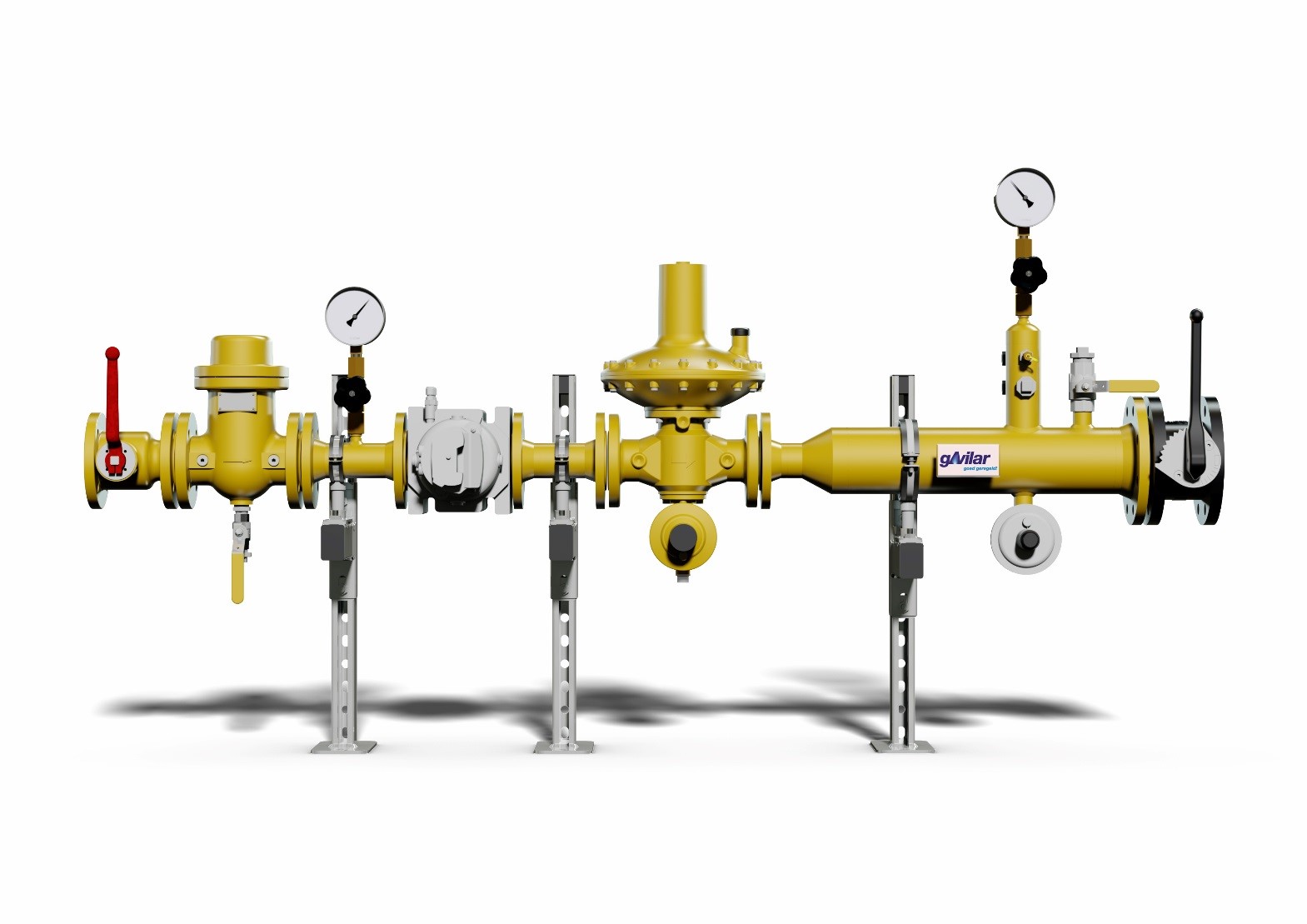 Gas supply station / Gas train | gAvilar
